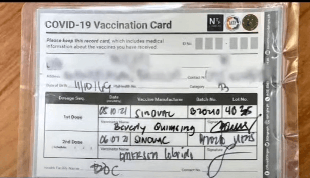 vaccination ID – bacolod – Digicast Negros