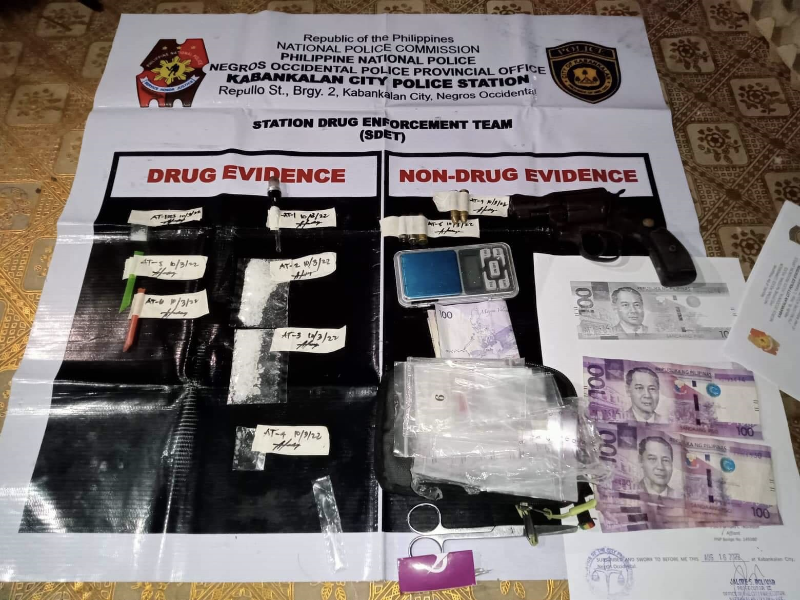 Top 8 on PNP drugs list - Digicast Negros