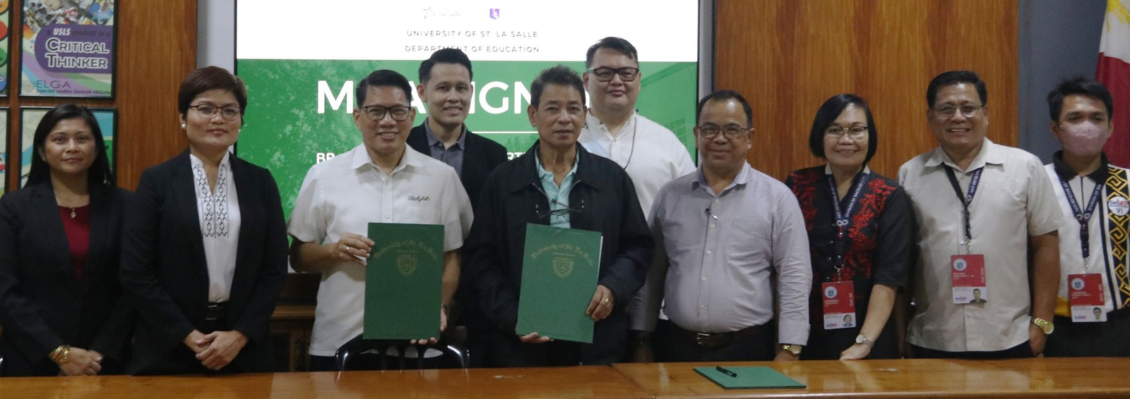 USLS, DepEd-Bacolod ink School Heads Academy MOA - Digicast Negros