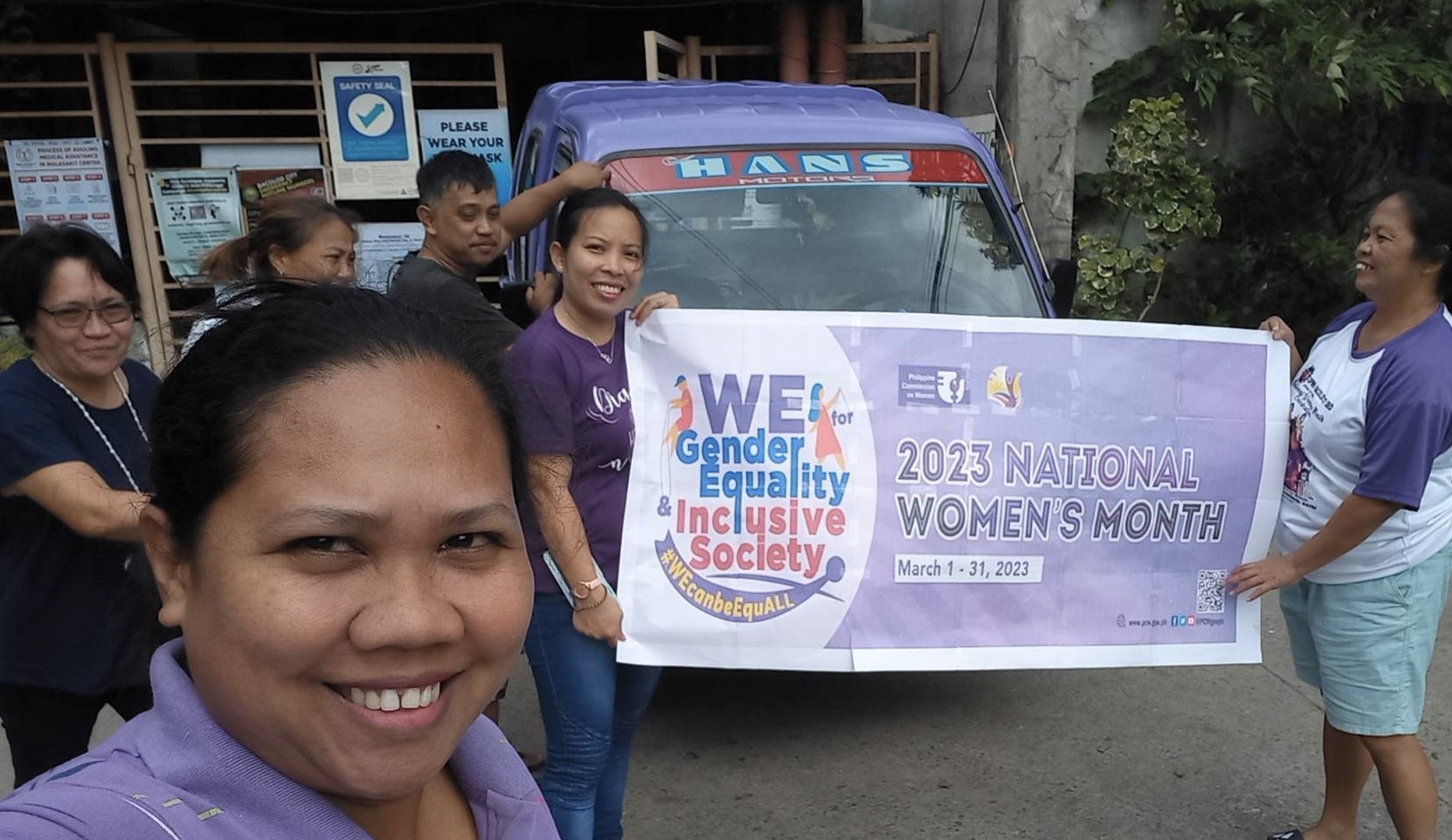 Bacolod city turns purple for national women’s month - Digicast Negros