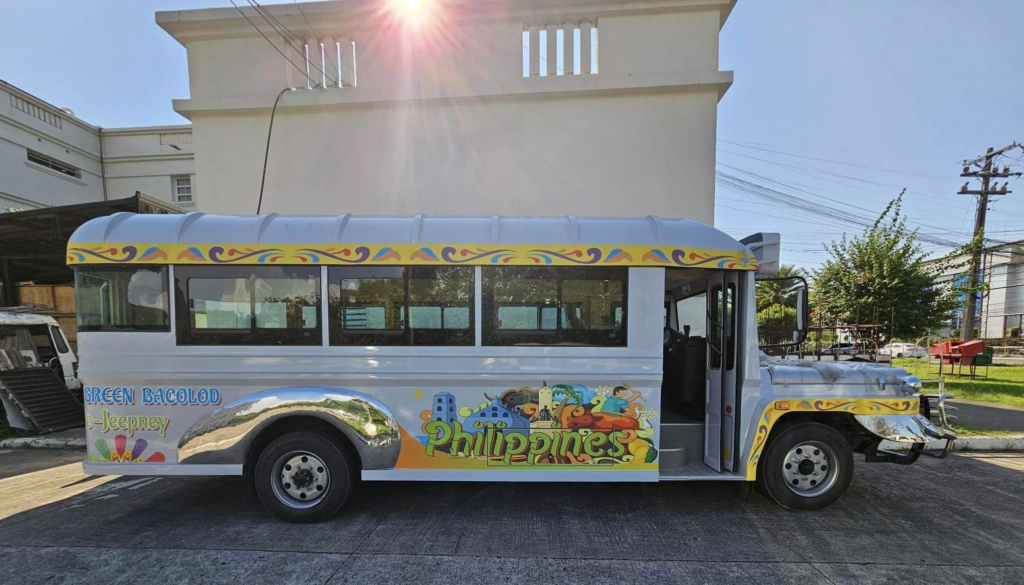 First E-jeepney arrives in Bacolod for test run - Digicast Negros