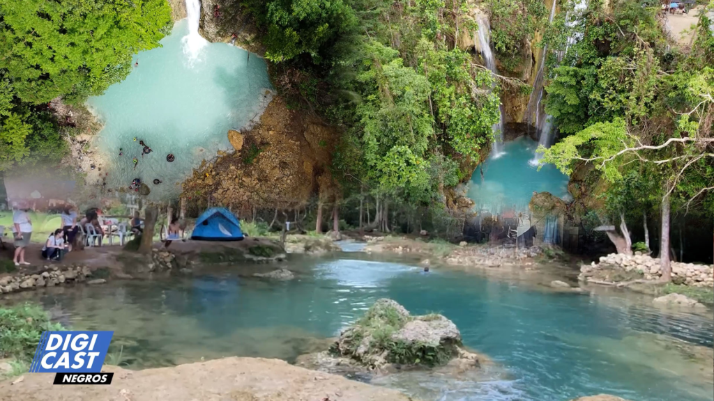 Blue ang tubig sa busay - Digicast Negros