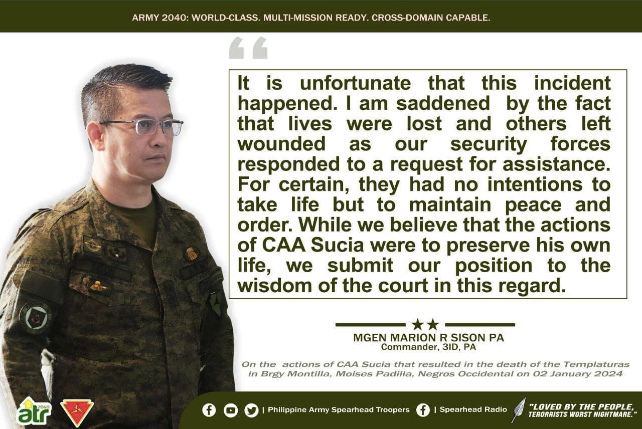 Army believes CAA member in MPadilla acted in self-defense - Digicast ...